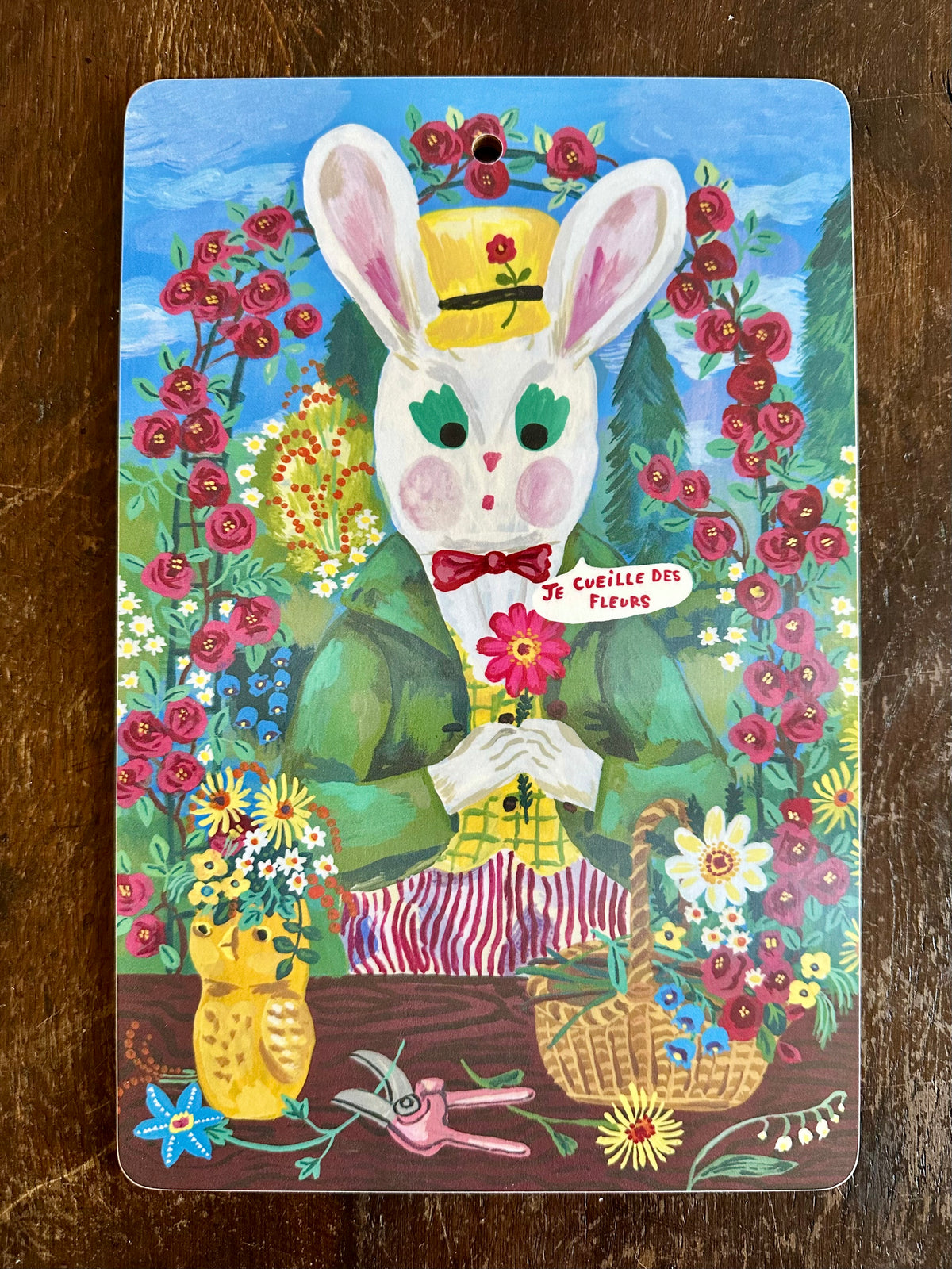 Nathalie Lete "Gentleman Gardener" Cutting Board — Pittsburgh Mercantile