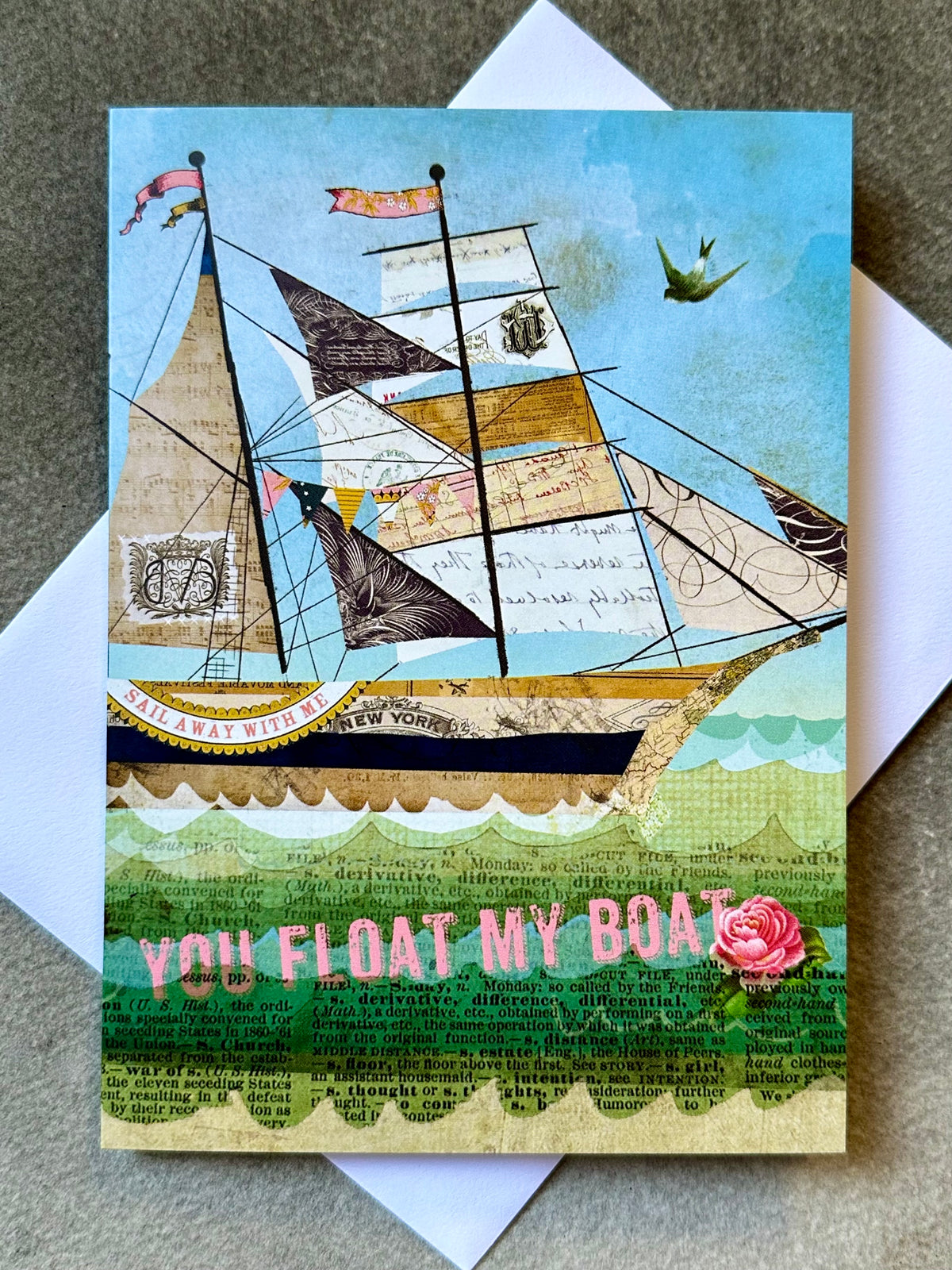 "You Float My Boat" Card — Pittsburgh Mercantile